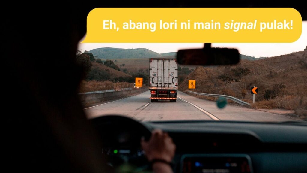 Jangan Abaikan ‘Signal’ Pemandu Lori Ini!