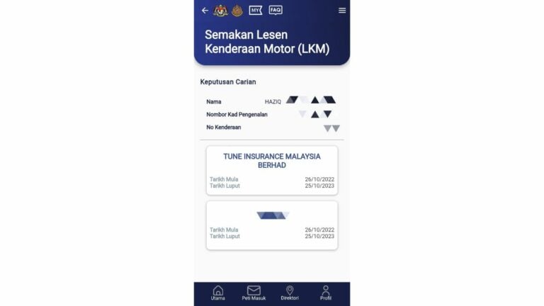 Cara Daftar MyJPJ untuk Semak Lesen Memandu & Cukai Jalan