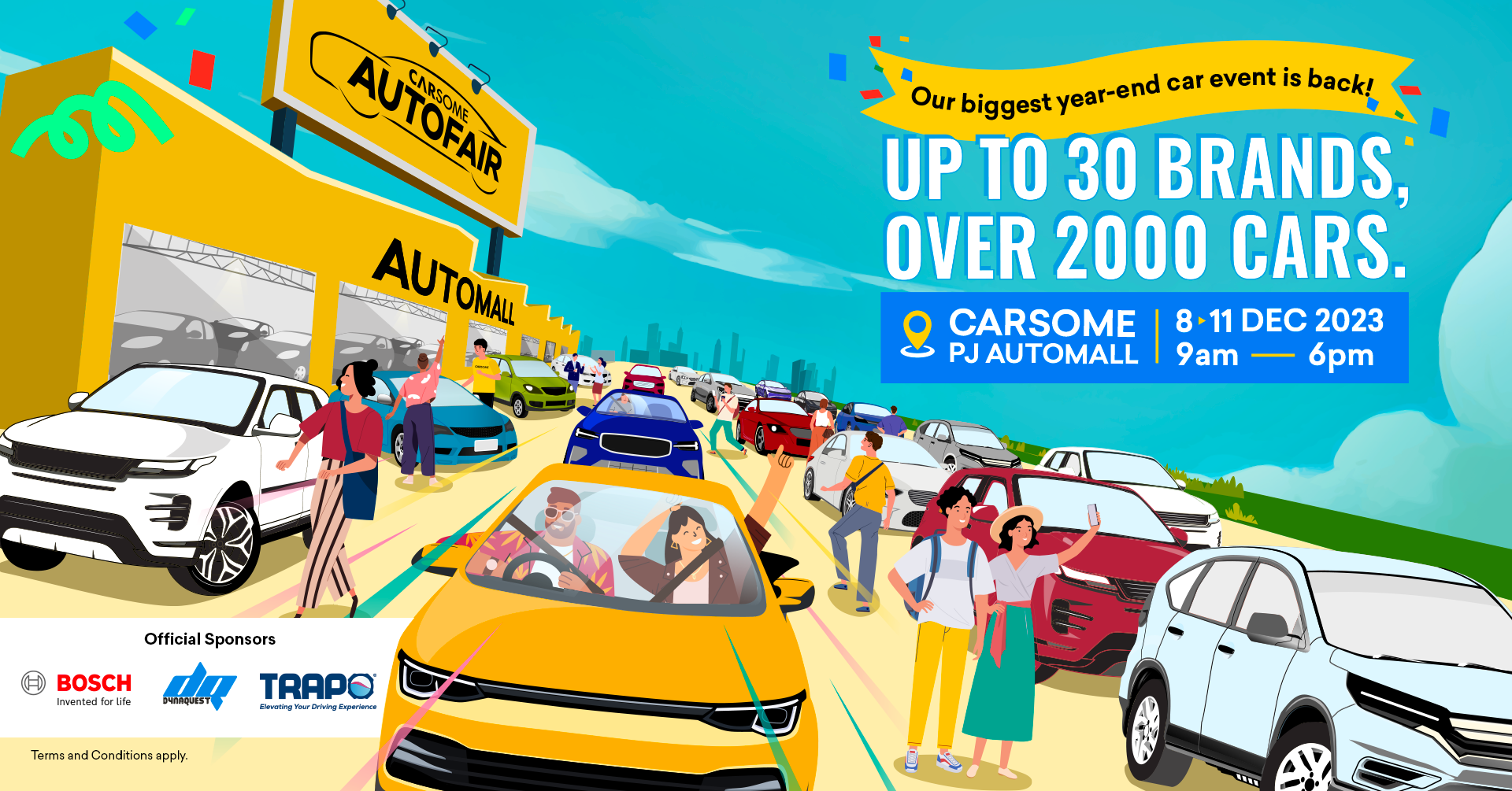 CARSOME Autofair Returns This Year With More Discounts and Freebies!