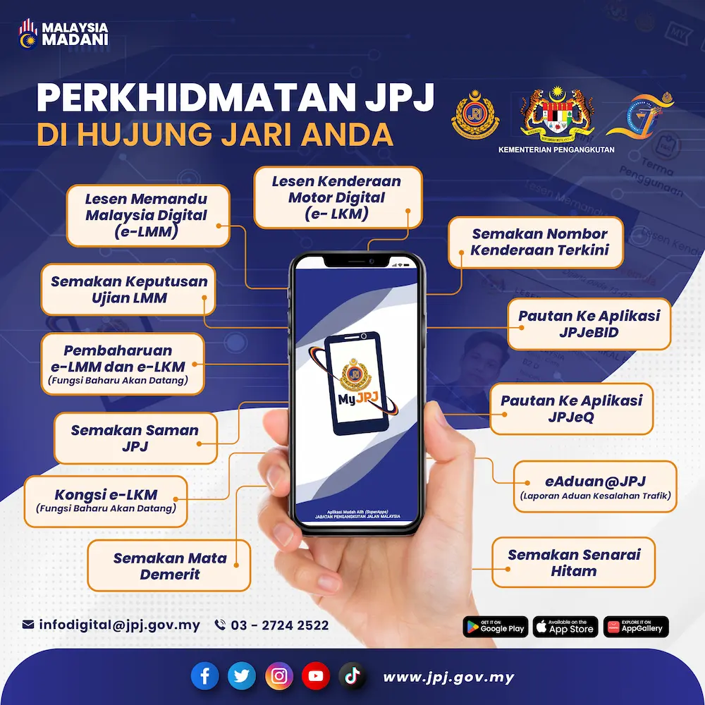Roadtax to Summons: How To Do It All Online With the MyJPJ App