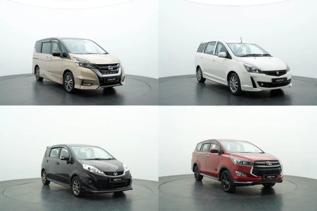 5 Best Budget MPVs in Malaysia for Large Families under RM100k