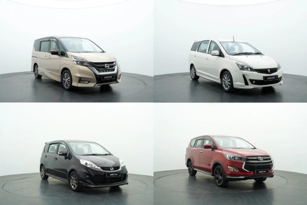 5 Best Budget MPVs in Malaysia for Large Families under RM100k