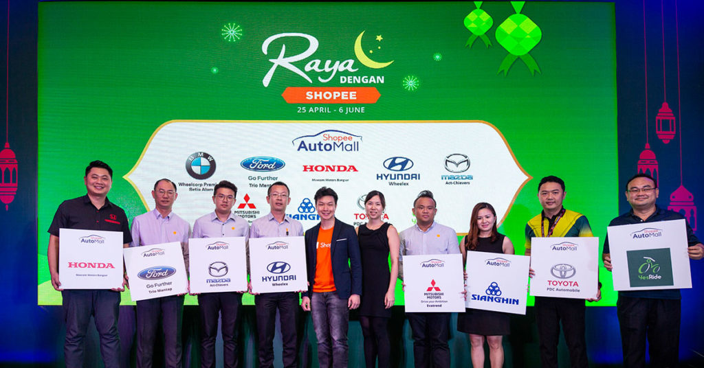 You can now book new cars on Shopee’s AutoMall!